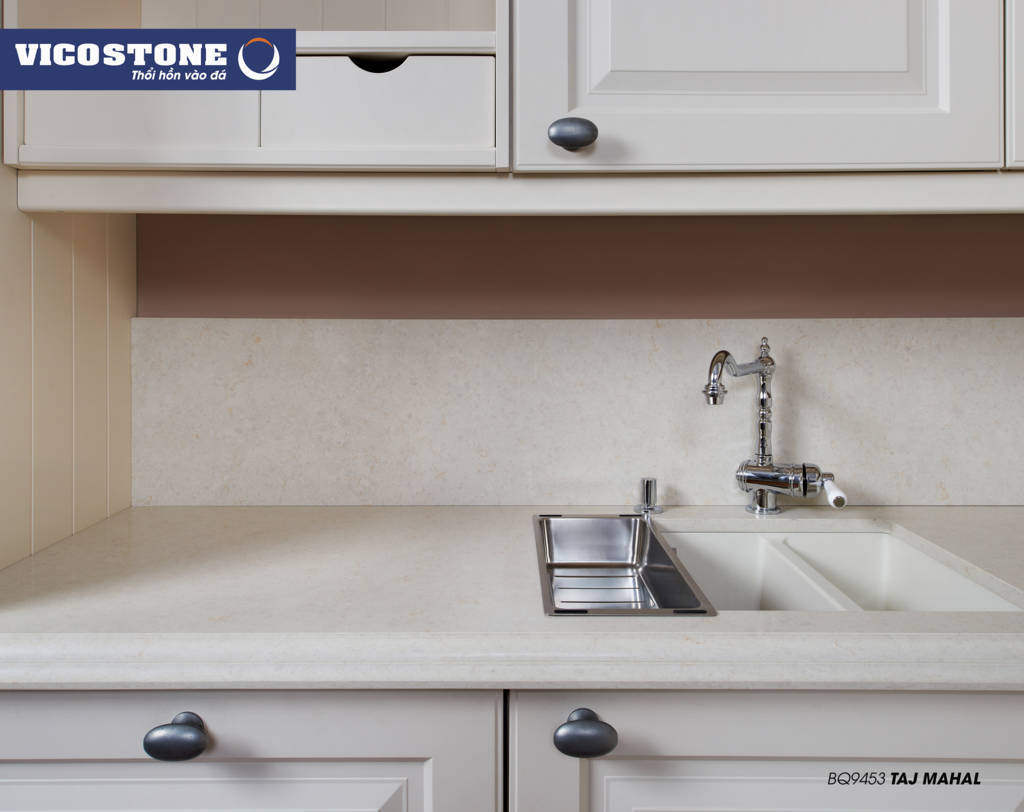 Đá thạch anh Vicostone BQ9453 - Vẻ đẹp hoang dã cho không gian