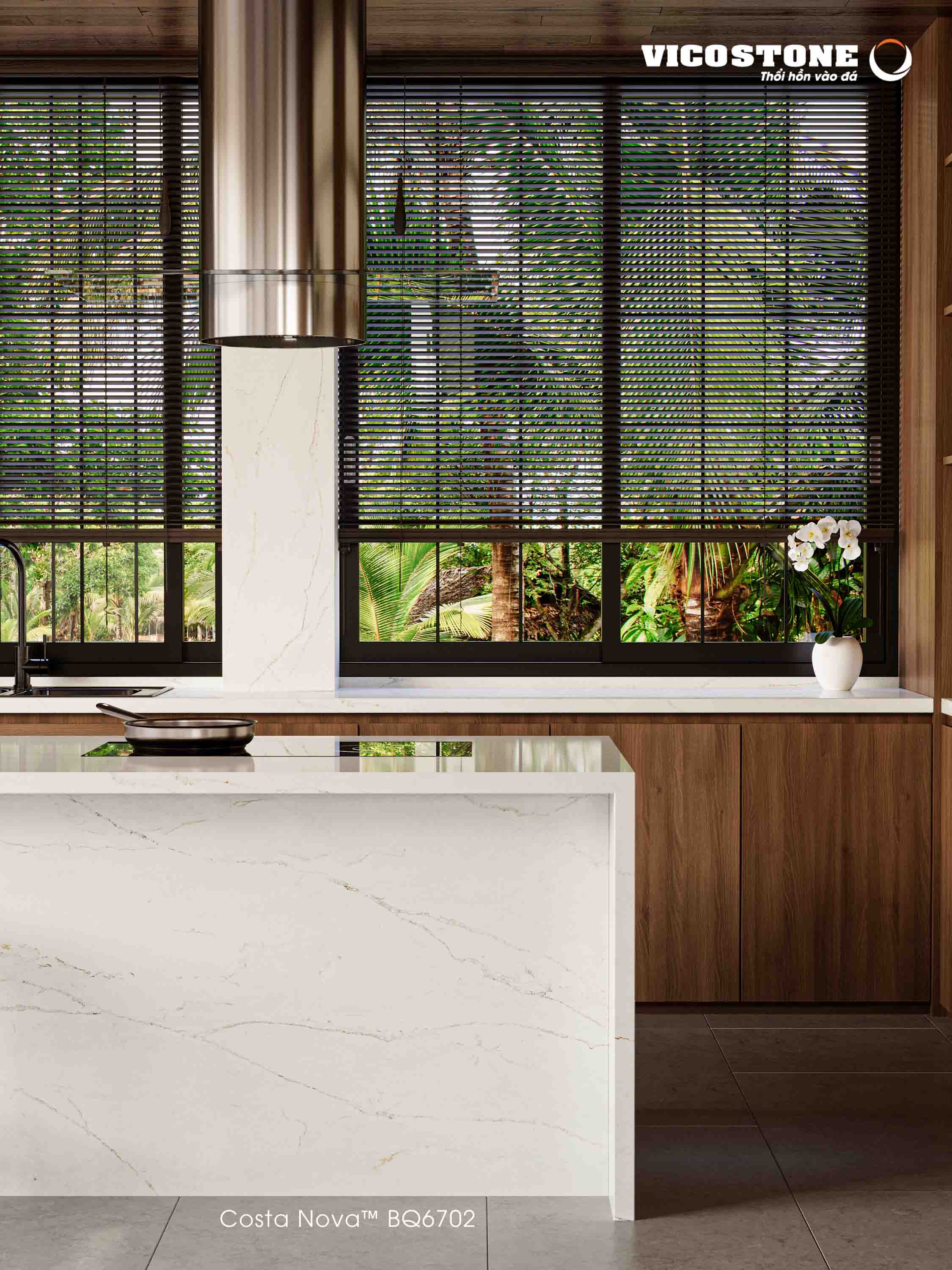 Đá Vicostone BQ6702 Costa Nova